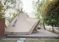 China Waterproof Luxury Camping Tents 6 Person Teepee Garden Tents for sale