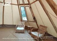 China Waterproof Luxury Camping Tents 6 Person Teepee Garden Tents for sale