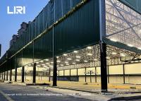 China Warehouse Electric Sliding Shed Outdoor Event Tents Remote Control Stadium Awning Movable for sale
