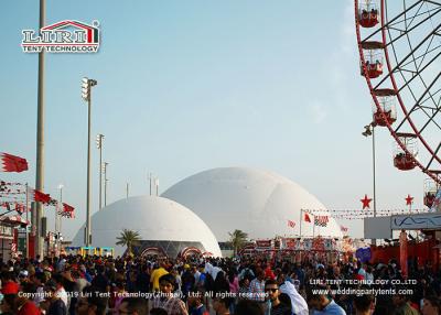 China Steel Structure 60m Diameter Geodesic Dome Tents For Outdoor Exhibition for sale