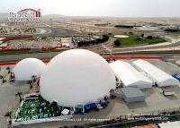 China Steel Structure 60m Diameter Geodesic Dome Tents For Outdoor Exhibition for sale