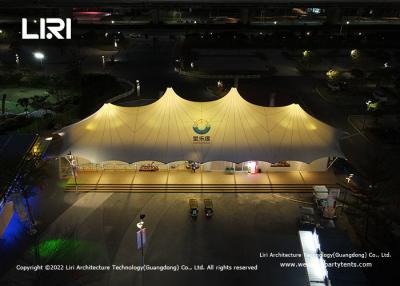 China Multi Peaky Tourist Hotel Tensile Membrane Structure Tents For Events for sale