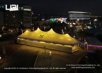 China Multi Peaky Tourist Hotel Tensile Membrane Structure Tents For Events for sale