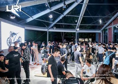 China Multi - Sides Transparent Roof Event Marquee Tent For Auto Shows for sale