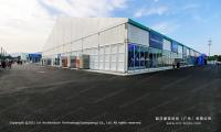 China cfm Water Resistant Outdoor Event Tents For Exposition 10M Width for sale