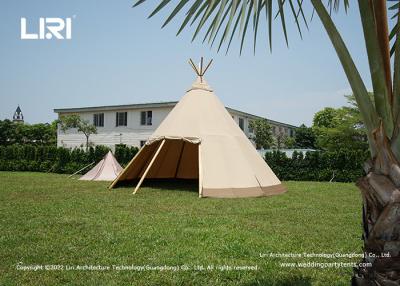 China Family Hotel Desert  Event Tipi Tents 28 People Extra Large Luxury Teepee for sale