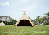 China Family Hotel Desert  Event Tipi Tents 28 People Extra Large Luxury Teepee for sale