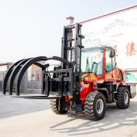 China Off Road Lifting All Terrain Forklift High Efficiency Easy Operate HWC-35A for sale