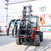 China Off Road Lifting All Terrain Forklift High Efficiency Easy Operate HWC-35A for sale