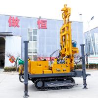 China 2.5km/h Water Well Drilling Rig 260m Drilling Depth Mobile Well Drilling Rig for sale