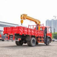 China Multipurpose Automatic Truck Mounted Cranes 6.3 Tonne High Strength for sale