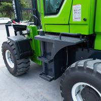 China 5000Lbs Electric All Terrain Forklift With Up To 10 Controls Joystick for sale