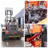 China Power Steering On Road  Off Road Forklift Offering Travel Speed Up To 5Mph for sale
