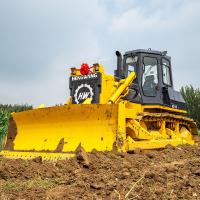 China CE 3-5 Cubic Yards Blade Large Bulldozer Machines With Automatic Transmission for sale