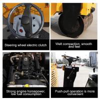 China Diesel Engine Powered Construction Road Roller 0-5Km/H In Various Applications for sale