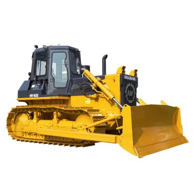 China Precise Steering Hydraulic Controlled Bulldozer 10-30 Tons Yellow Colored for sale