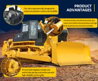 China 15M3 Blade Hydraulic Controlled Bulldozer Construction Earth Movers CE Certified for sale