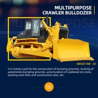 China Hydrostatic Transmission 20 Tonne Heavy Duty Bulldozer Construction Equipment for sale