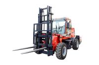 China 4 wheel Drive All Terrain Forklift 10000 lbs For Efficient Operation for sale