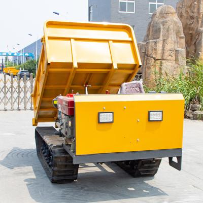 China Highly Efficient  Durable Mini Crawler Dumper 3000kg Easy To Operate for sale