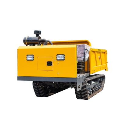 China 2.5km/H Mini Crawler Dumper For Challenging Terrain 30% Gradeability for sale