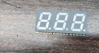 China 1 Digit 7 Segment SMD LED Display 0.39 Inch Ultra Bright White for sale