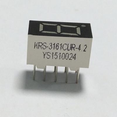 China 0.36 inches 10 pins single digit mini 7 segment led displays for home appliance for sale