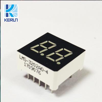 China Multi Color Cathode 7 Segment LED Displays 2 Digit 0.3 Inch 10 Pins for sale