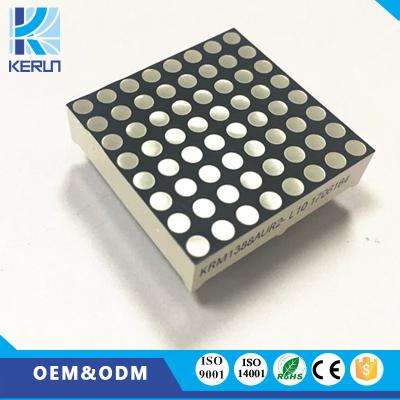 China Information Board Round Dot Matrix LED Display 8x8 4mm Pixel Pitch for sale