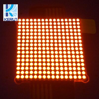 China 40mm 16x16 Dot Matrix Display Module RGB LED Running Display ODM OEM for sale