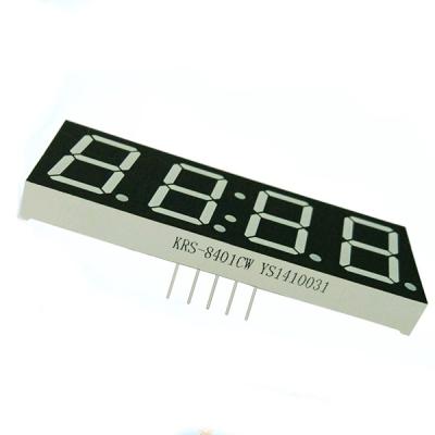 China 0.8 Inch FND Numeric LED Display 7 Segment 4 Digit  For Home Appliance for sale