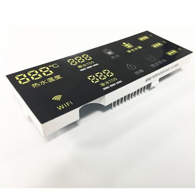 China Common Cathode Custom LED Displays 103*40.5mm For Water Purifier Controller for sale