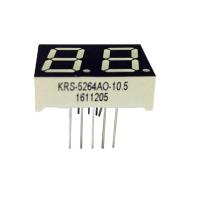 China 0.56 Inch 2 Digit Seven Segment Display 14.2mm Orange Numeric Led Displays for sale
