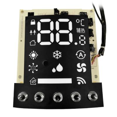 China Full Color 0.25inch 7 Segment Led Display  With PCB Control Board for sale