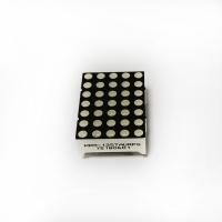 China 1.3inch 3.0mm 5x7 Led Dot Matrix Module Red green yellow color for sale
