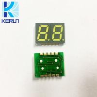 China 0.39 Inch 7 Segment Indoor SMD LED Display Screen White Color for sale