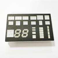 China OEM Custom Blue 7 Segment Display , 8.0mm Height 7 Digit LED Display for sale