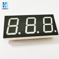 China 0.8 Inch Numeric LED Display 7 Segment 3 Digit For Measuring Equipment for sale
