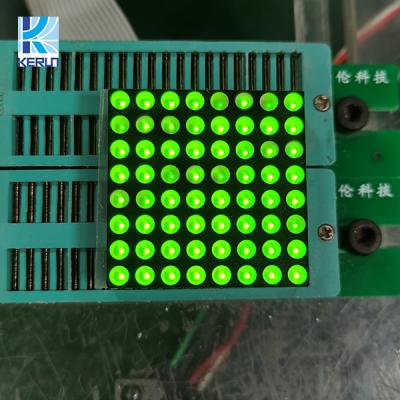 China 2.54mm Pitch Small 8x8 Dot Matrix LED Display For Indoor Sign for sale