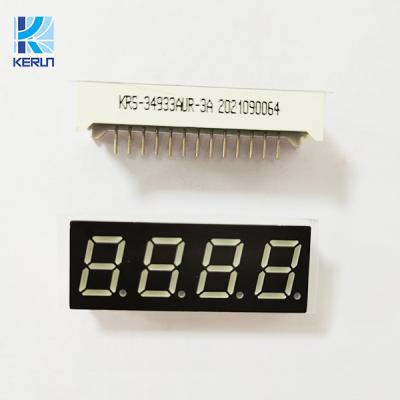 China 0.39 Inch 4 Digit 7 Segment LED Displays For Electronic Scale for sale