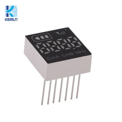 China 15x16mm 4 Digit Seven Segment LED Display Yellow Colour For Microphone for sale