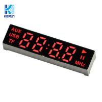 China Super Red Custom 7 Segment LED Display For Audio Equipment for sale