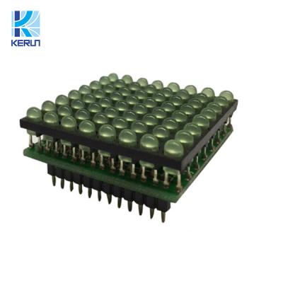 China ROHS Single Dual Color 8x8 Dot Matrix DIP LED Display 37.9x37.9mm for sale