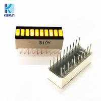 China SGS Yellow 10 Segment LED Bar Display For Industrial Equipment for sale