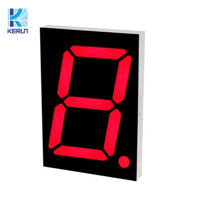 China 4 Inch Big Size Single Digit  Large 7 Segment Display 10 PIN 122*90mm for sale