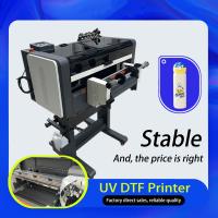 China A1 UV DTF Printer High Quality Accessories 600mm  With C/M/Y/K/W/V Ink Colors For Paper/Mental/Plastic/Geramic Surface for sale