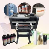 China A3 UV Printer 30cm Digital Small All In One With 3*xp600 I3200u I1600u Printheads for sale