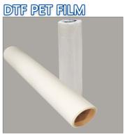 China 30cm 33cm 60cm Ink Transfer DTF PET Film 130C Transfer Temperature for dtf printer for sale