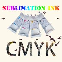 China C/M/Y/K Eco Solvent Ink Water Based For Epson Clothes Printing FOR SUBLIMATION PRINTER for sale
