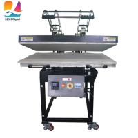 China Automatic Cloth Heat Transfer Machines 0-299C Temperature Range for sale